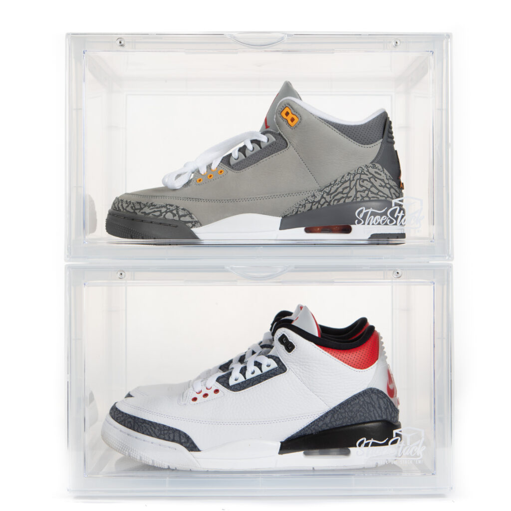 Clear Side View Magnetic Shoe Box