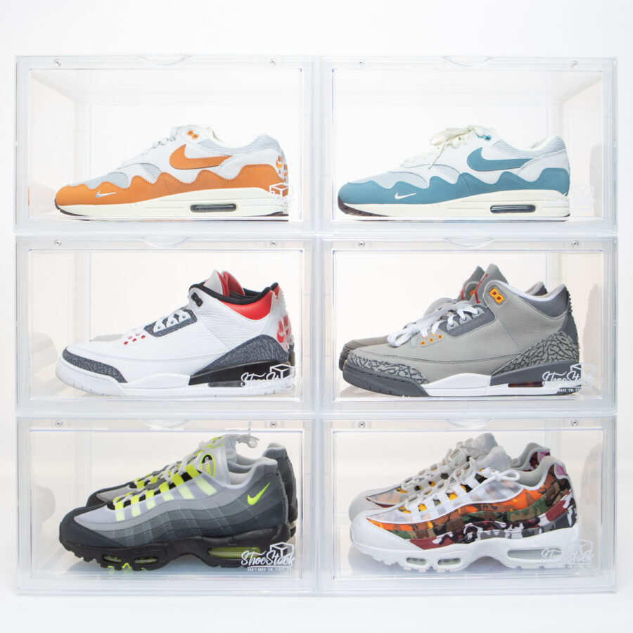 Clear Side View Magnetic Shoe Box