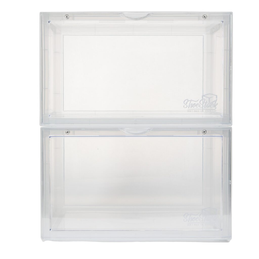 Clear Side View Magnetic Shoe Box