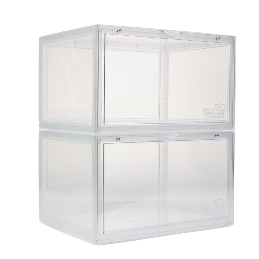 Clear Side View Magnetic Shoe Box