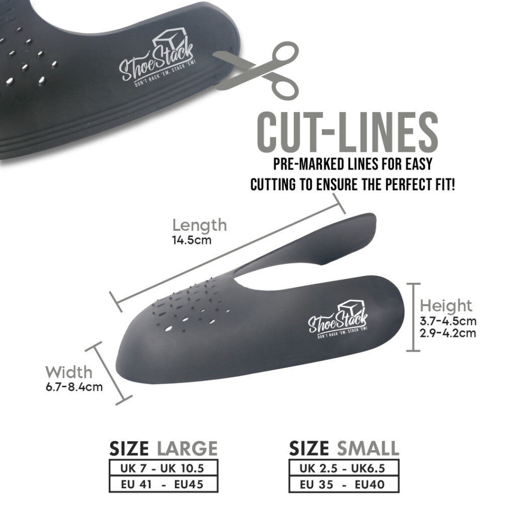 Airforce Crease Guard - Anti Crease Shield - Crease Protectors - X3 Pairs