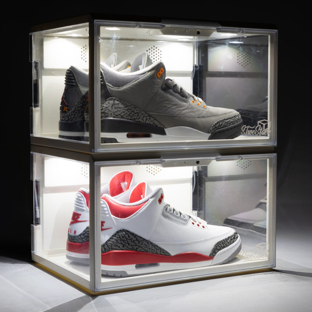 Sound Activated LED Shoe Box | Premium Display Case