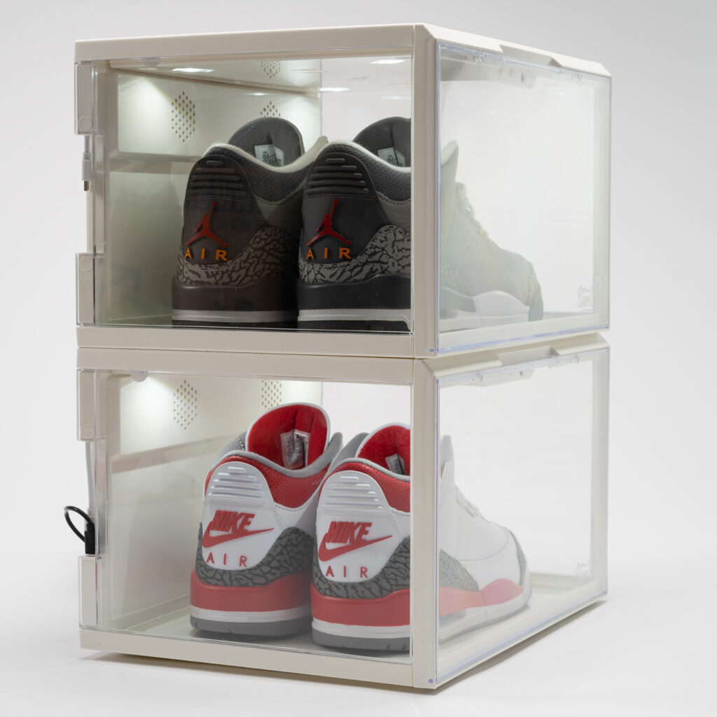 Sound Activated LED Shoe Box | Premium Display Case
