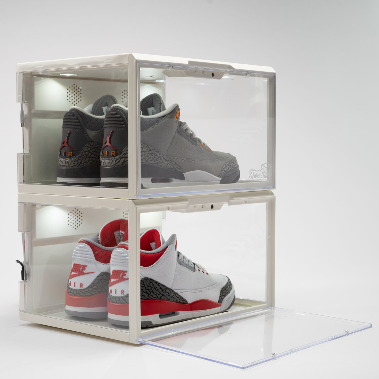 Sound Activated LED Shoe Box | Premium Display Case