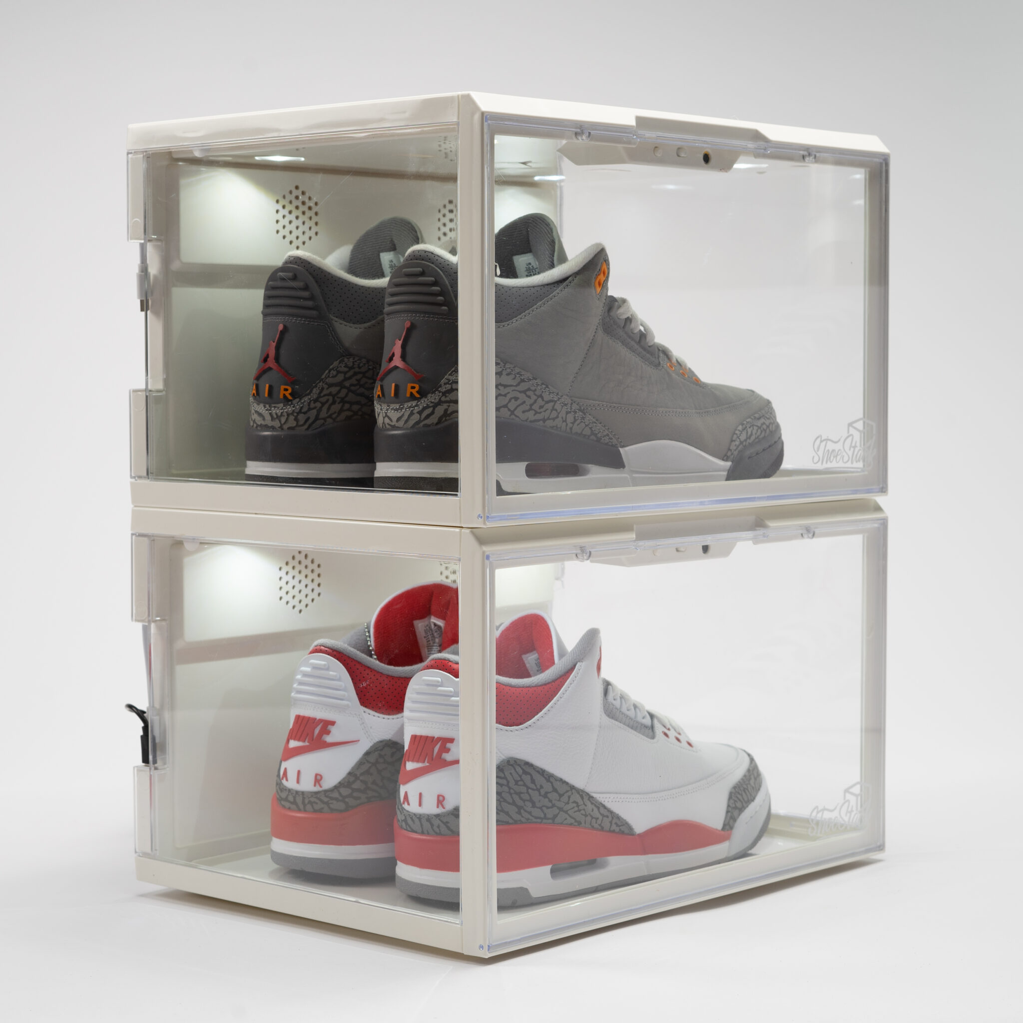 Sound Activated LED Shoe Box | Premium Display Case