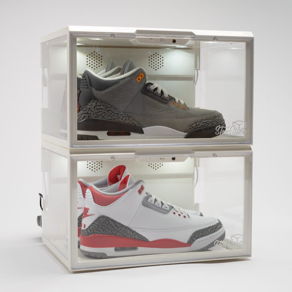Sound Activated LED Shoe Box | Premium Display Case