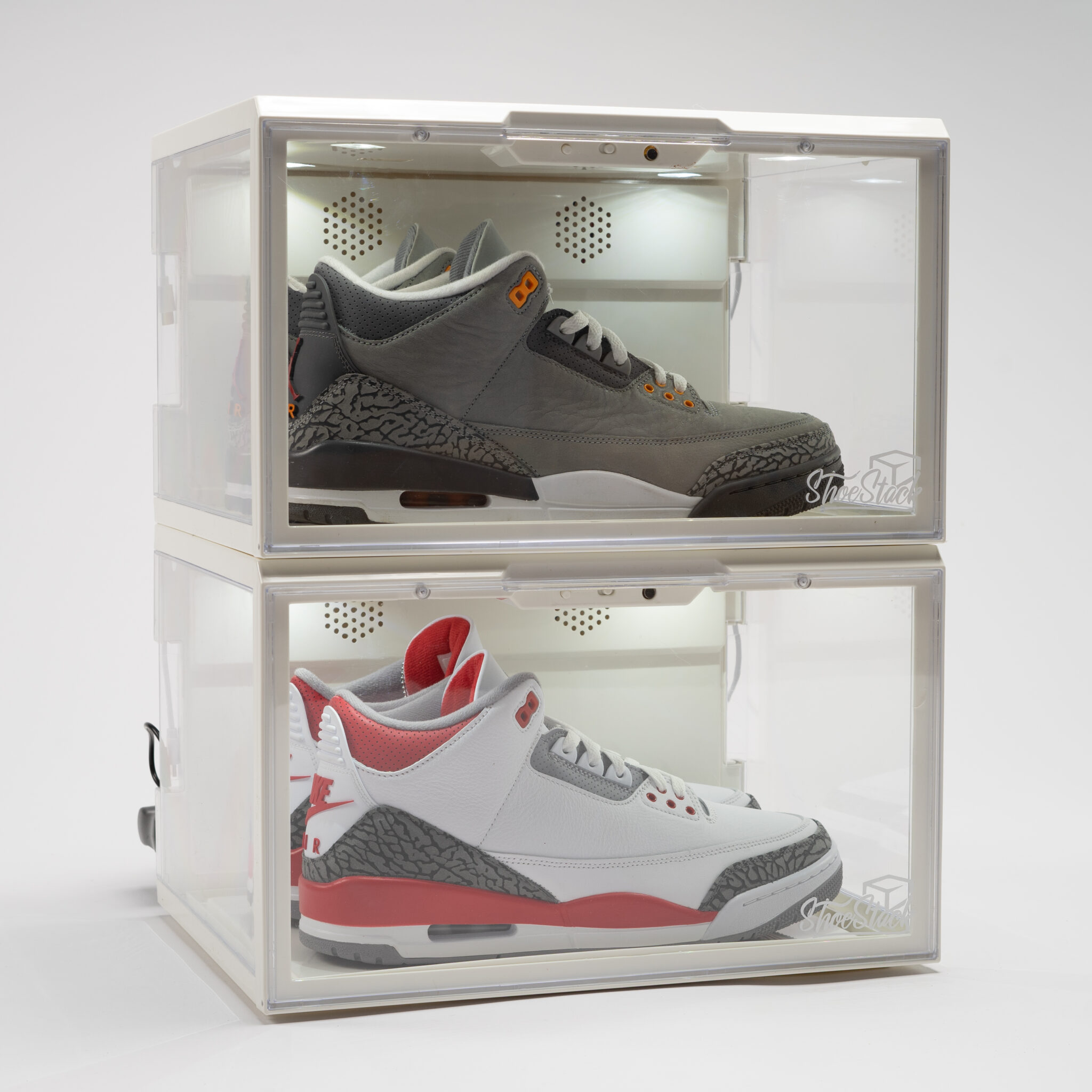 Sound Activated LED Shoe Box | Premium Display Case