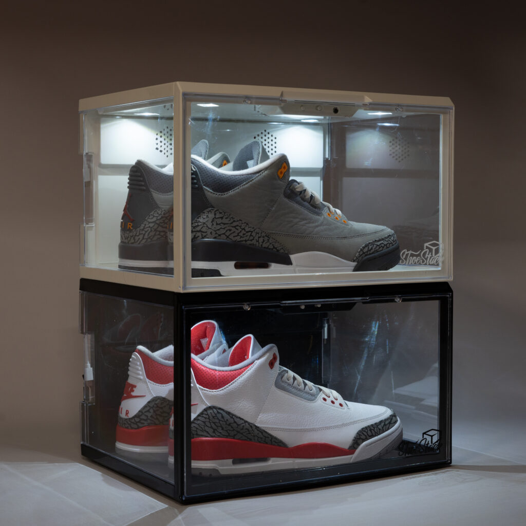 Sound Activated LED Shoe Box | Premium Display Case