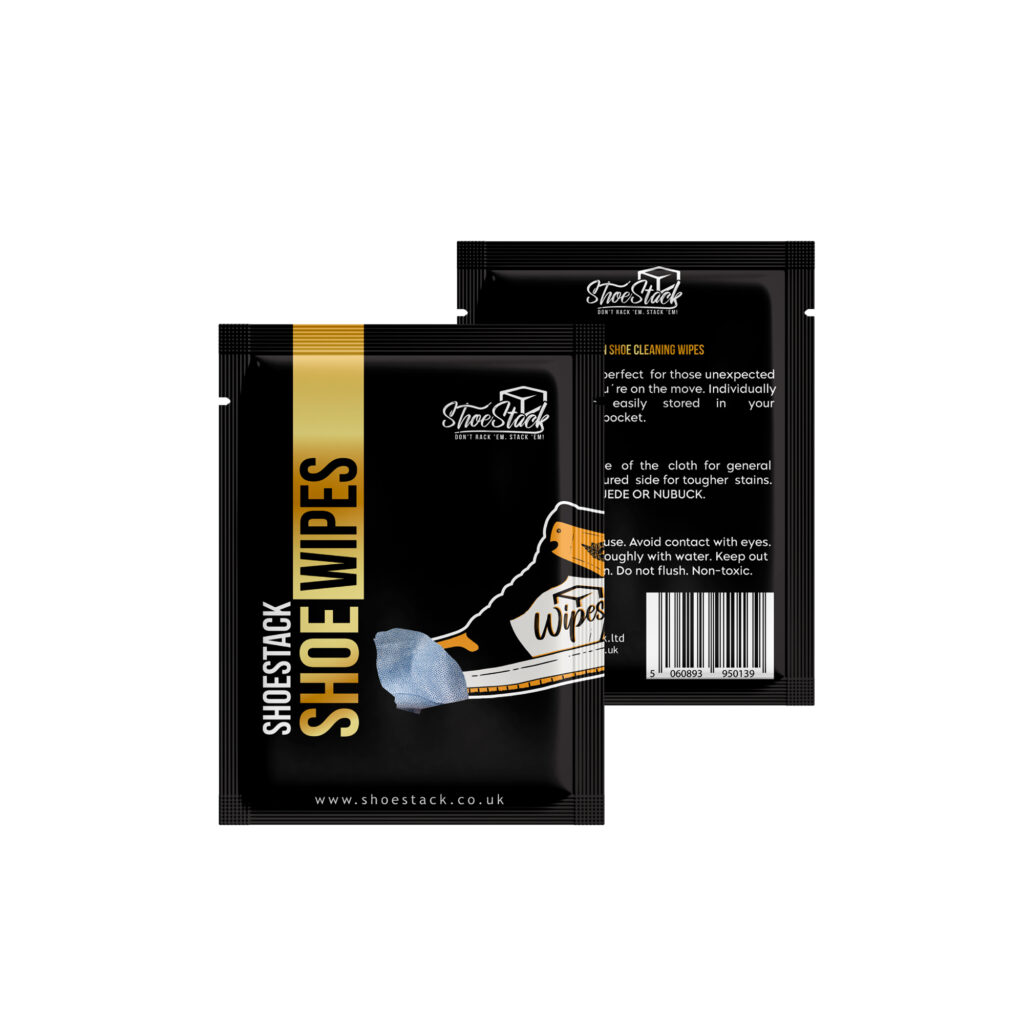 Shoe Cleaning Wipes | Sneaker Cleaner | Stack Wipes | 60 Wipes