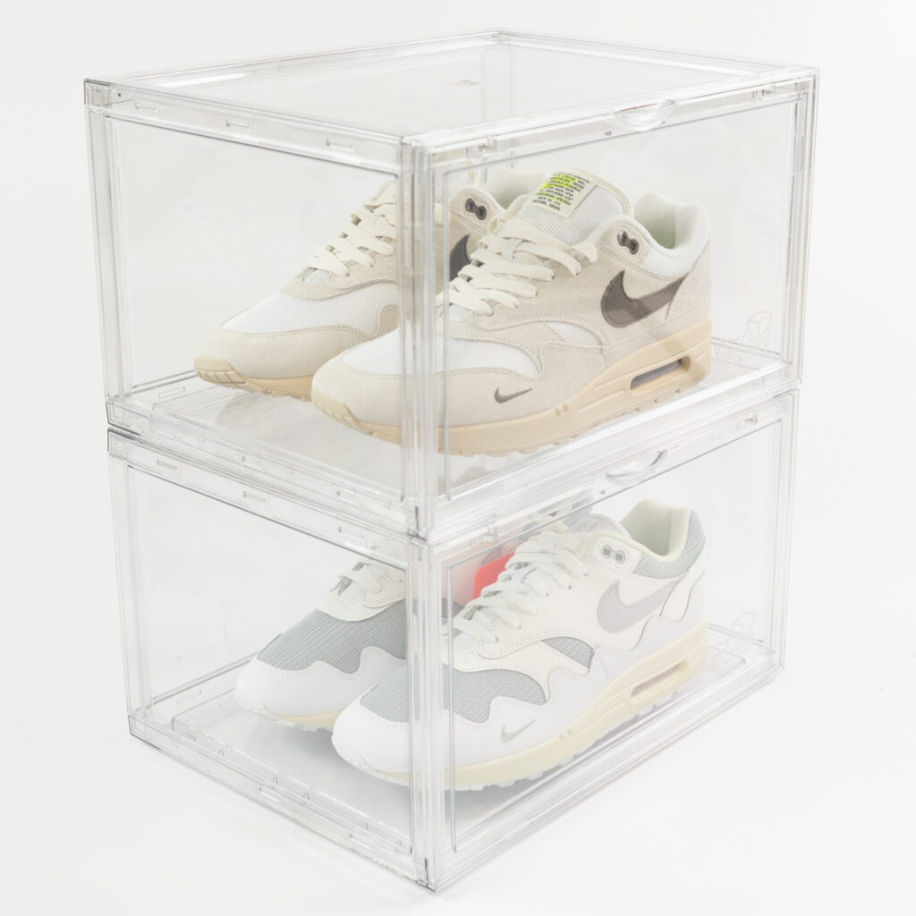 The Benefits of storing your shoes in display boxes